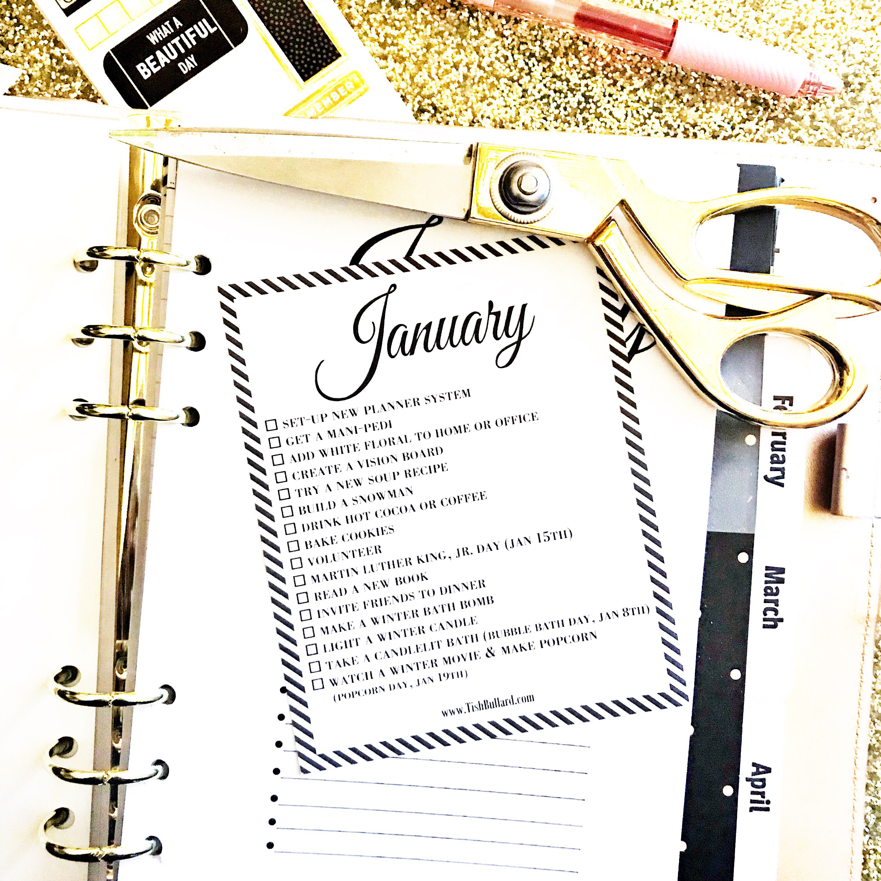 January Freebie & Fun Things To Do This Month » Tish Bullard ...